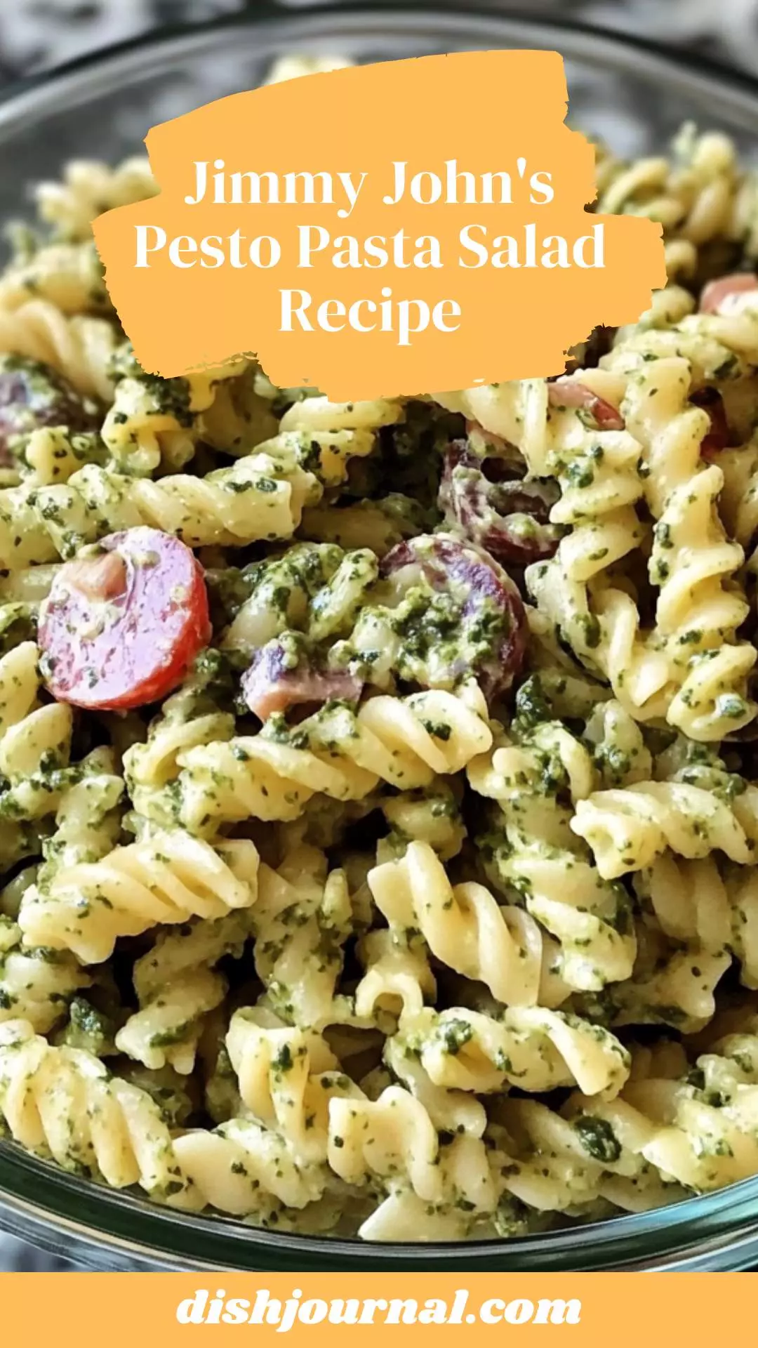 Jimmy John's Pesto Pasta Salad Recipe – Dish Journal