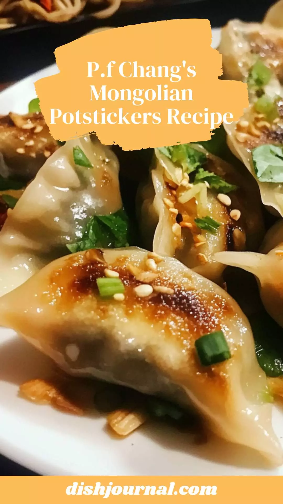 P.f Chang's Mongolian Potstickers Recipe – Dish Journal