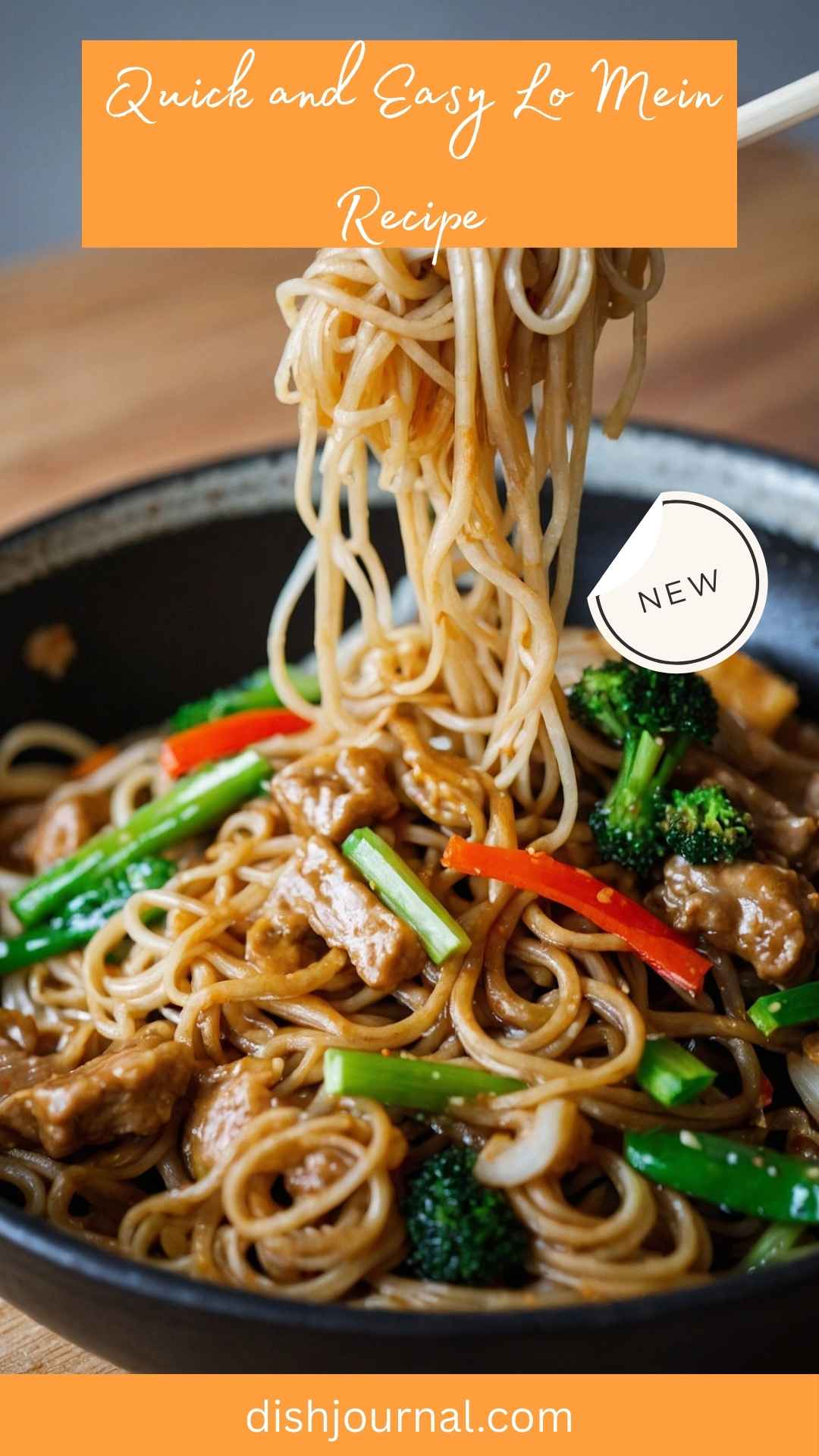 Quick and Easy Lo Mein Recipe - Dish Journal